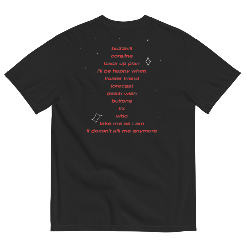 Buzzkill Tracklist Tee - Lyn Lapid Official Store