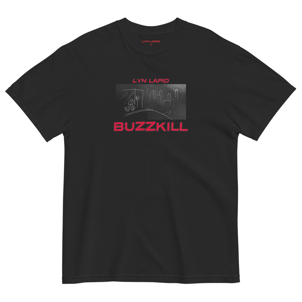 Buzzkill Tracklist Tee - Lyn Lapid Official Store